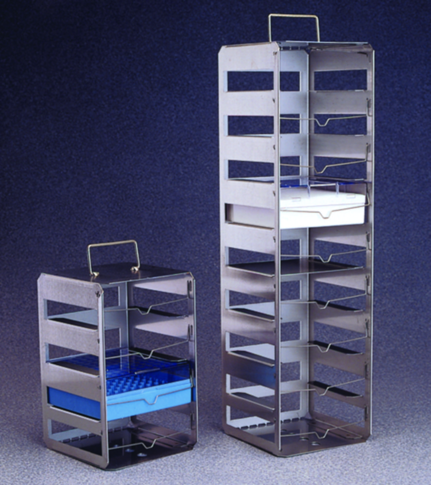 Thermo Nalgene Cryobox Rack, Stainless Steel, 4 Shelves | LabFriend ...