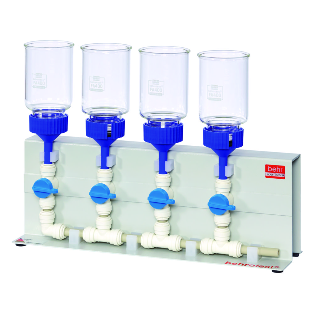 Filtration unit FU 4 4 places, for appointment of crude fibre content ...