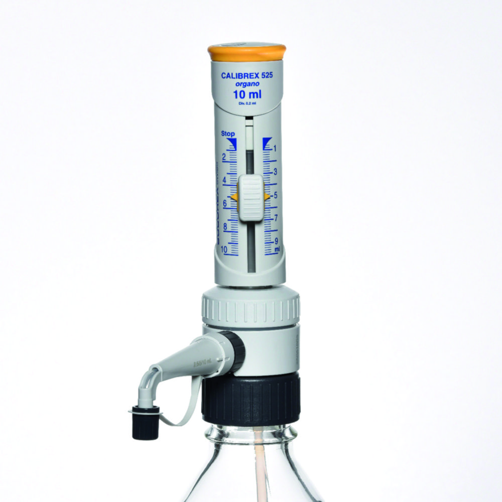 SOCOREX Dispenser Calibrex Organo 525 1-10 ml Ground Glass Plunger ...