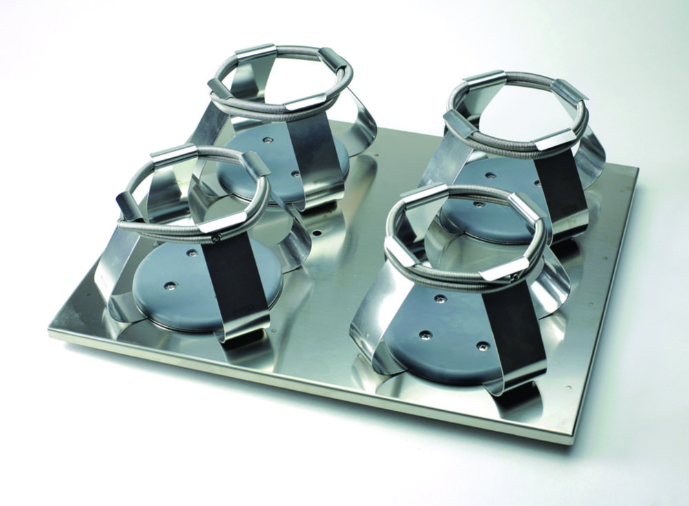 Platform with 4 x 2000mL flask clamps | LabFriend | Laboratory ...