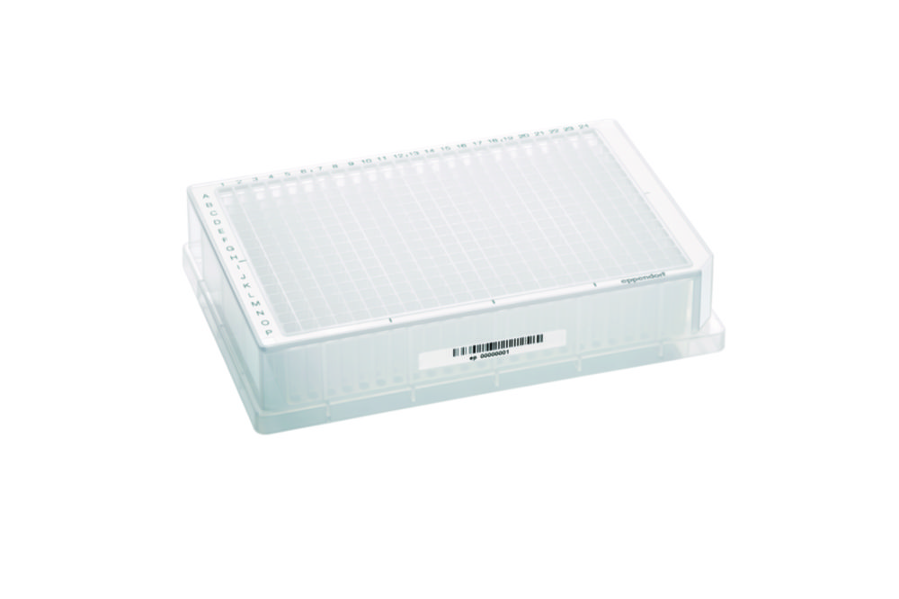 Eppendorf Deepwell Plate 384/200µL with Barcodes, Sterile, Colorless ...