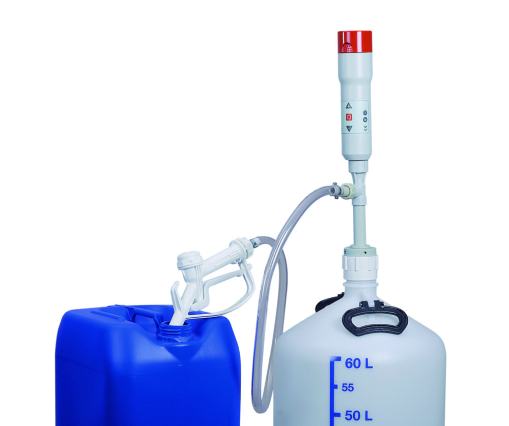 Barrel pump AccuOne with rechargeable accu and charger, rigid discharge ...