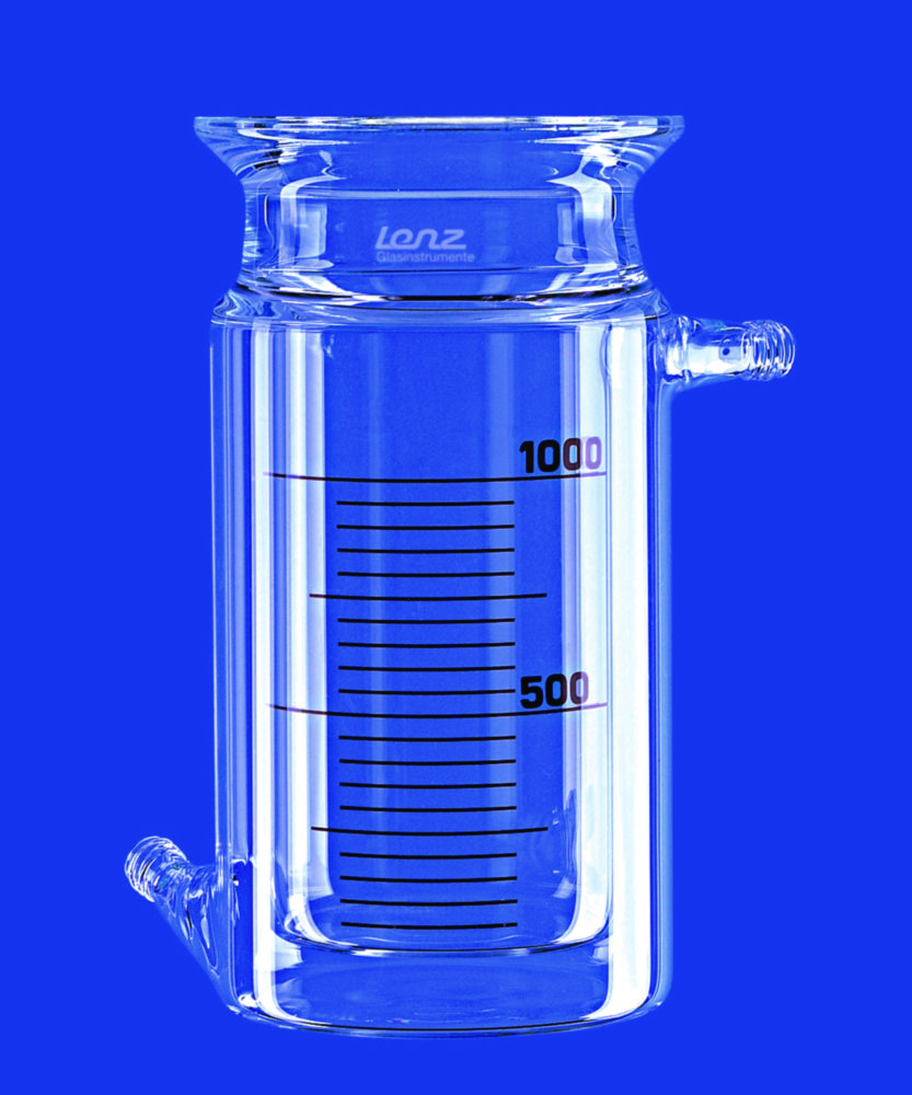 Reaction vessel 250 ml, LF 100 with tempering coat, grad. | LabFriend ...