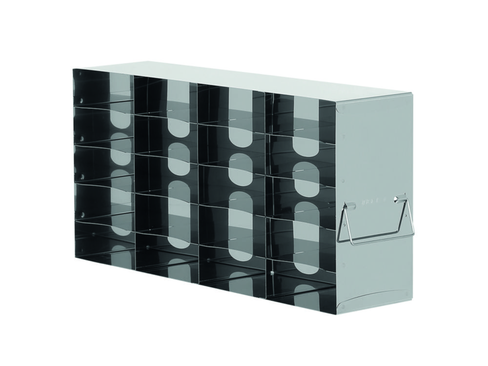 Standard rack for upright freezer for (hxd) 6x4 = 24 boxes 50mm high ...