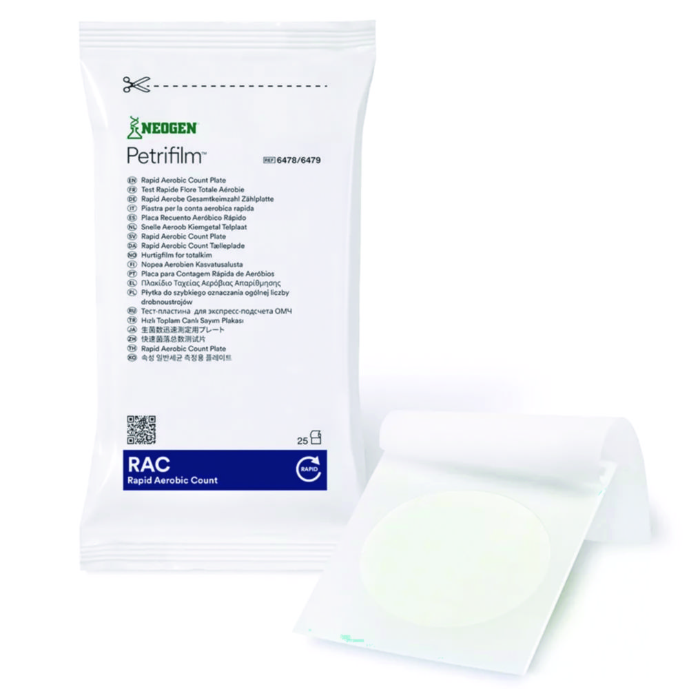 Neogen Petrifilm Rapid Aerobic Count Plates Pack of 50 | LabFriend ...