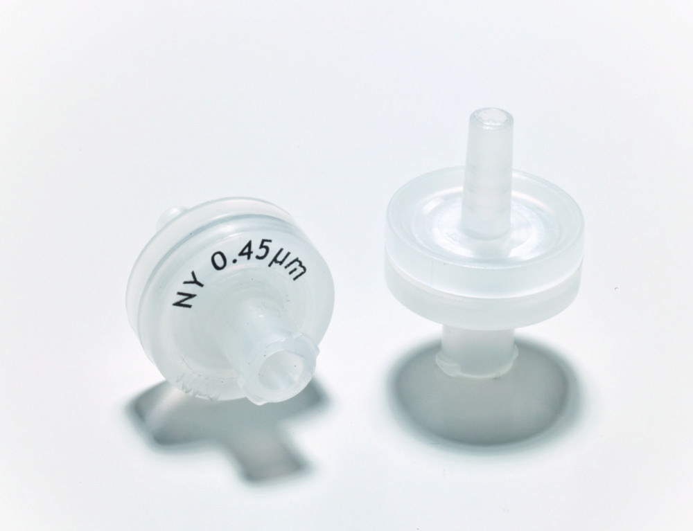 LLG-Syringe Filters Nylon 0.45 µm Ø 13 mm Transparent Non-Sterile Pack ...