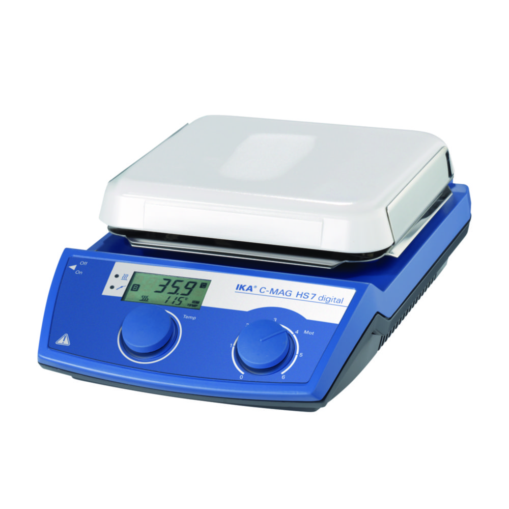 IKA Magnetic Stirrer C-MAG HS 7 Digital IKAMAG with Heating, Glass ...