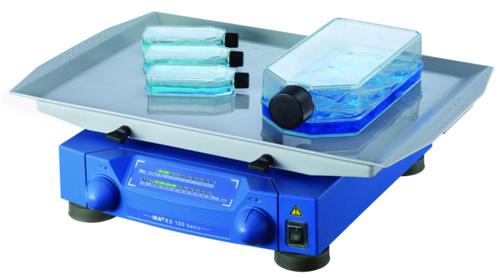Orbital shaker KS 130 basic S 2 with UK plug | LabFriend | Laboratory Equipment and Lab Supplies