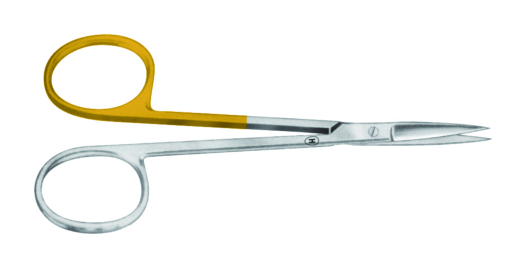 Karl Hammacher Dissecting Scissors 105mm Curved with Sharp Points ...