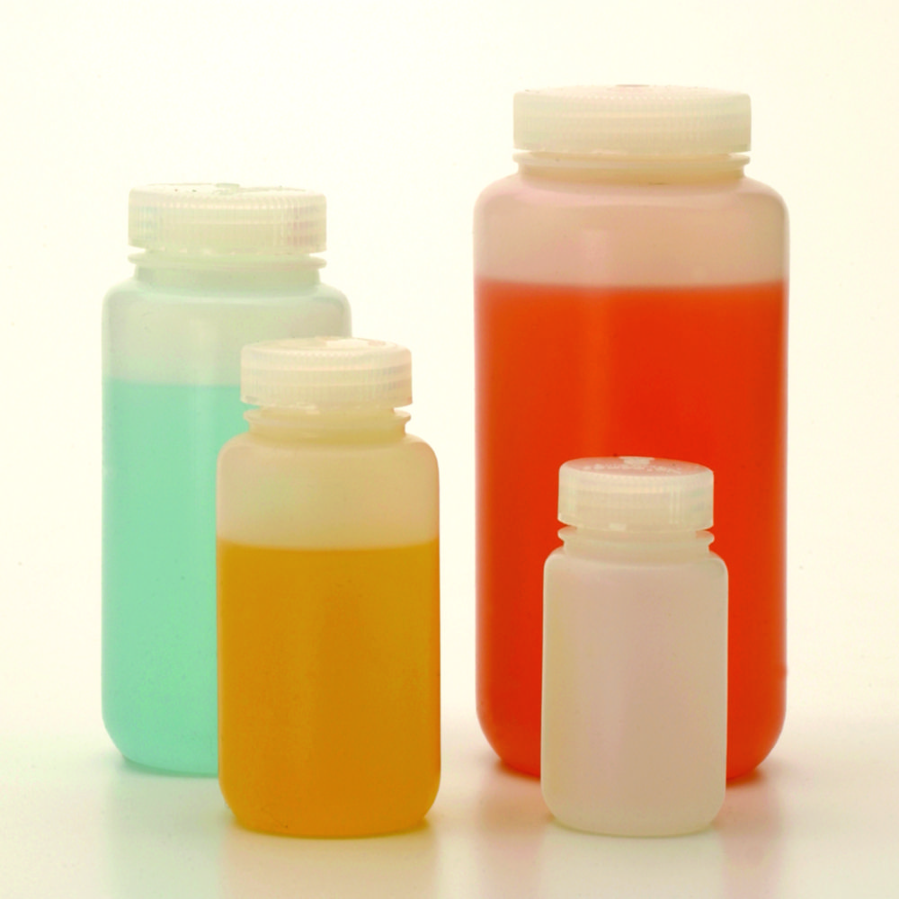 Wide neck bottles, acc.to IP, FLPE 1000 ml pack of 6 | LabFriend ...