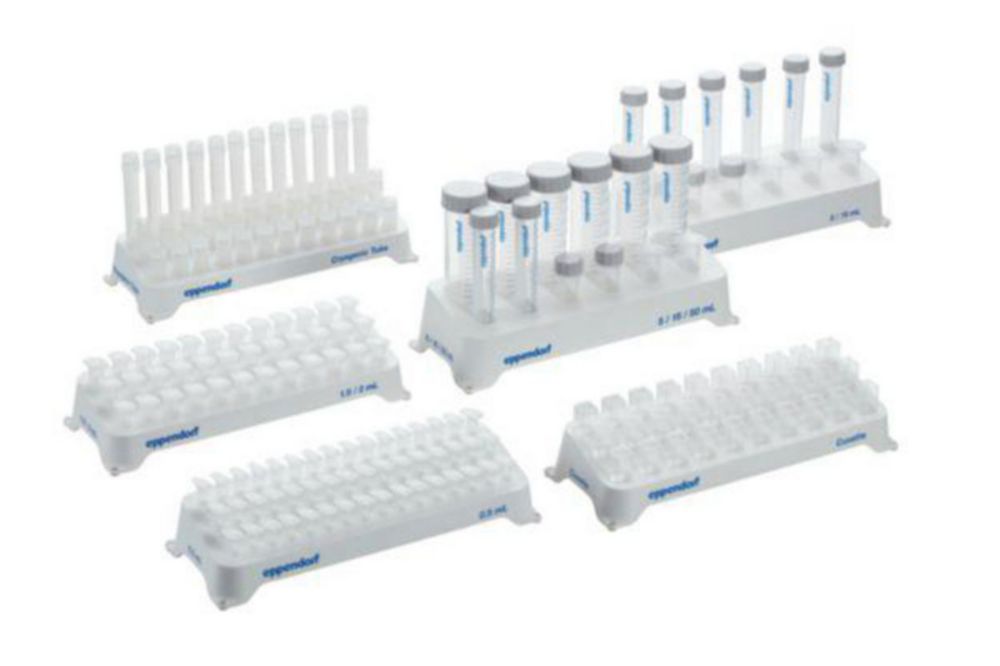 Eppendorf Tube Rack for Cryo Tubes, 36 Positions, White, Autoclavable ...