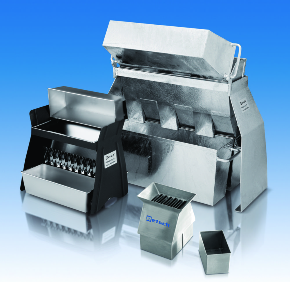 Retsch Riffle Box RT 50 (8 Passages, 50mm) – Accurate Sample Division ...