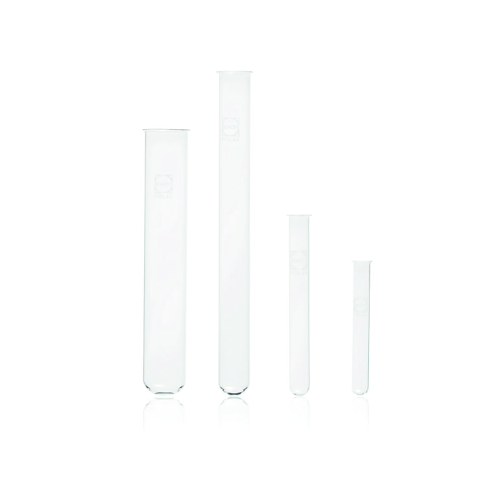 DWK DURAN Test Tubes with Rim 30 x 200 mm, Pack of 50 | LabFriend Australia