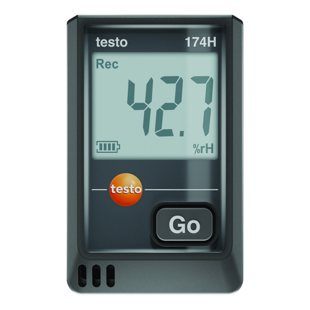 Testo Mini Temperature & Moisture Data Logger 174 H USB-C Interface ...