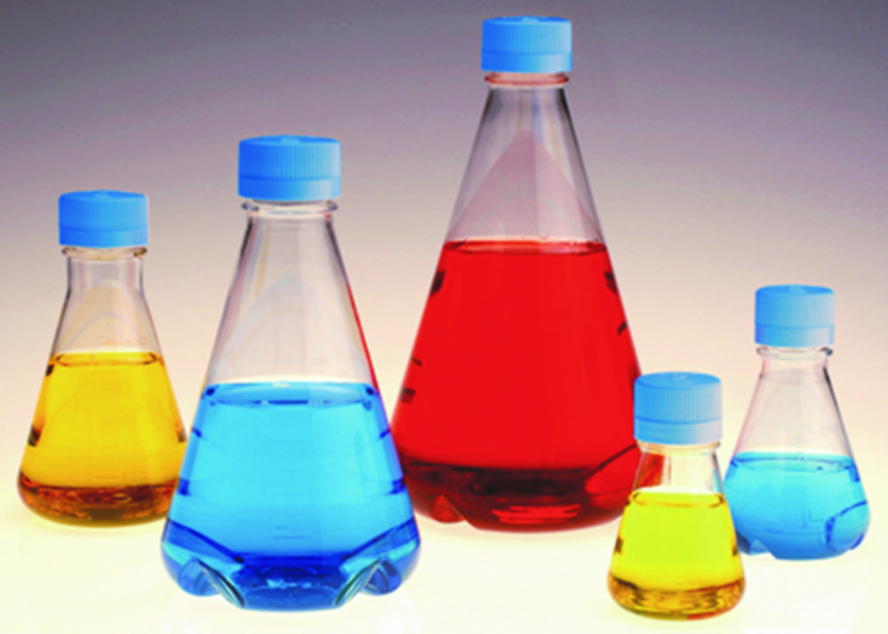 Thermo Scientific Erlenmeyer Flask, 250 mL, PETG, Sterile, Venting ...