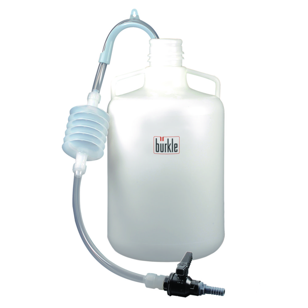 Suction Siphon with Stopcock, PE-LD/PVC/PP, conveying cap.: 9 l/min ...