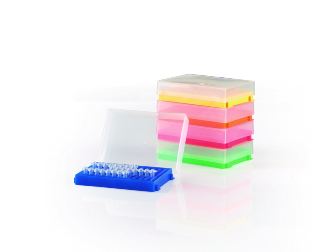 Heathrow Scientific PCR Rack 96-Well Assorted Colours Pack of 5 ...