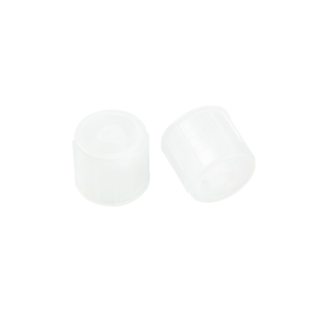 LLG Dual Position Caps Ø12mm, HDPE, for Test and Centrifuge Tubes, Pack ...
