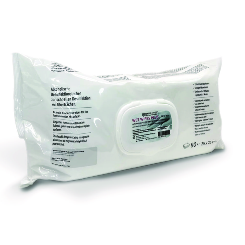 Wet Wipes Plus UN 3175, 4.1, II, (E) pack of 80 wipes | LabFriend South ...