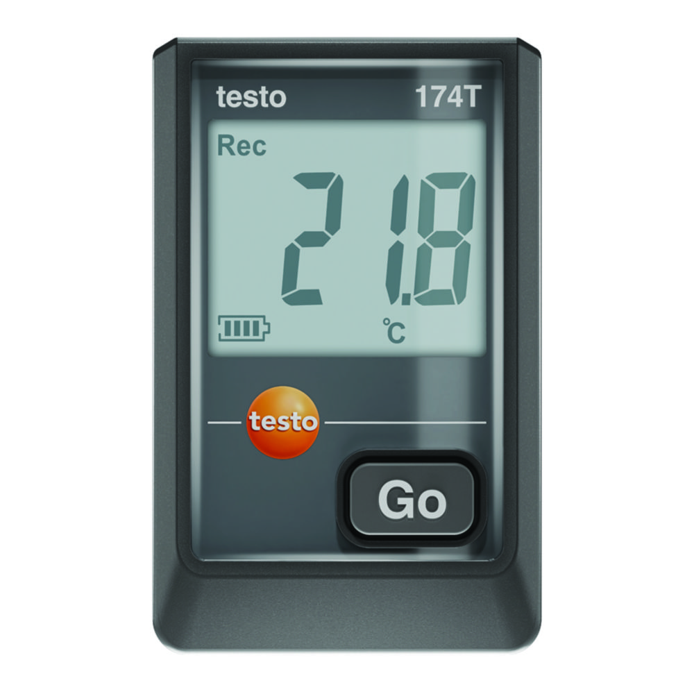 Testo Mini Temperature Data Logger 174 T with USB-C Interface and ...