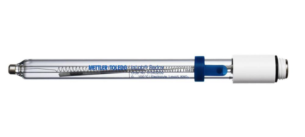 Mettler-Toledo InLab Redox ORP Electrode, 120 mm Body Length, Platinum Ring Indicator ...