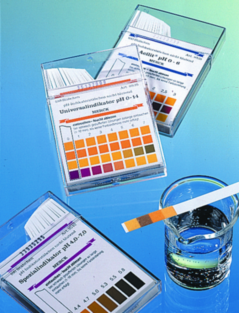 Merck pH Indicator Strips Universal 0-14 pH, Pack of 100 | LabFriend India