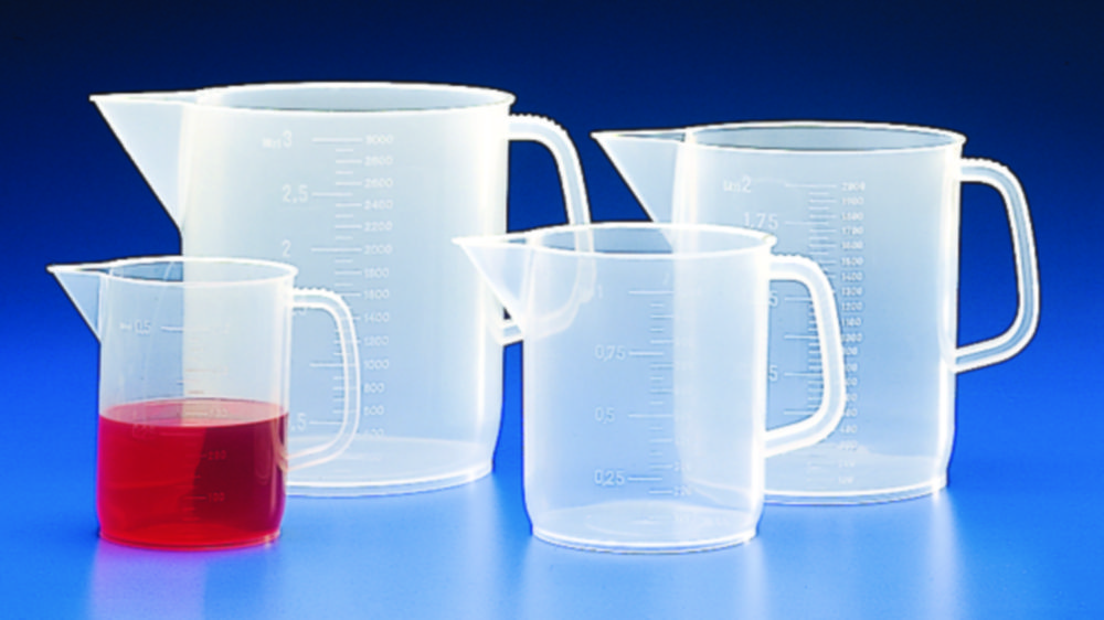 Kartell Measuring Jugs 5000 mL PP Autoclavable Grad Low Form ...