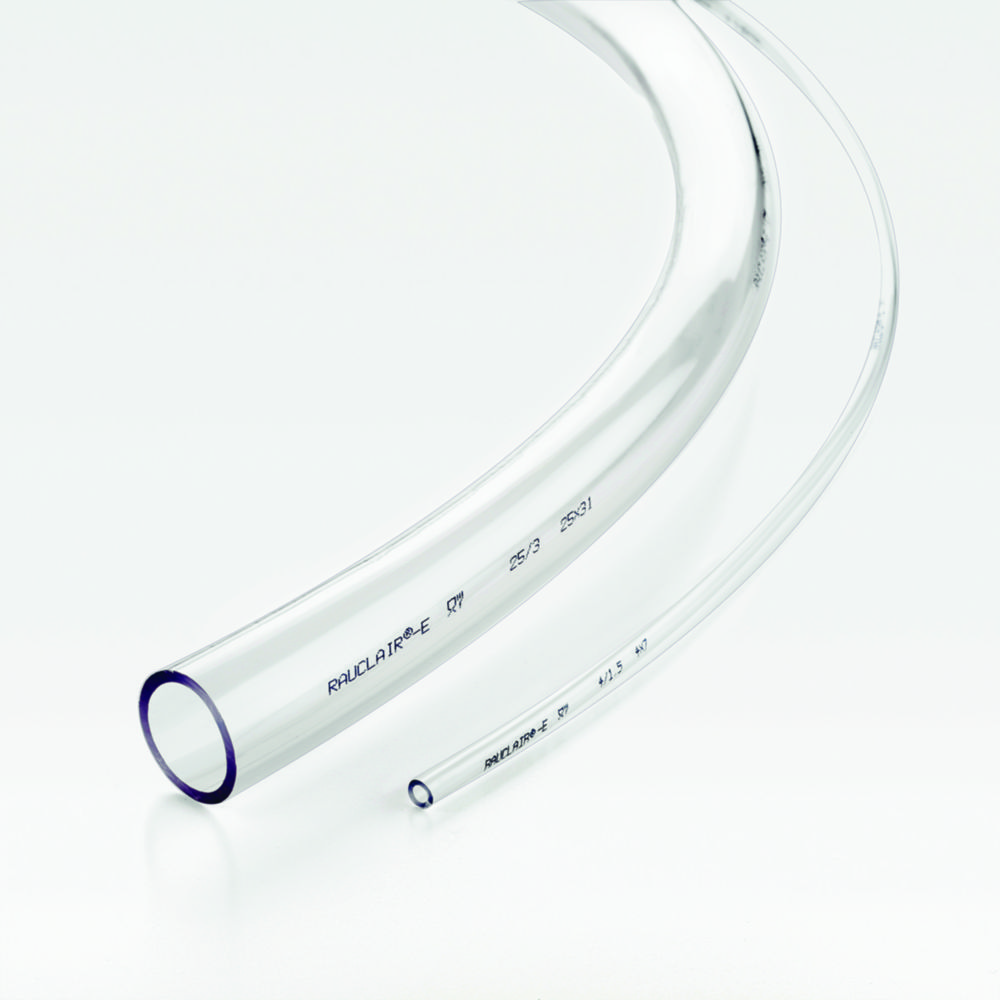 Rehau PVC Tubing, 10 mm ID x 2 mm Wall Thickness, 77 Shore A Hardness ...