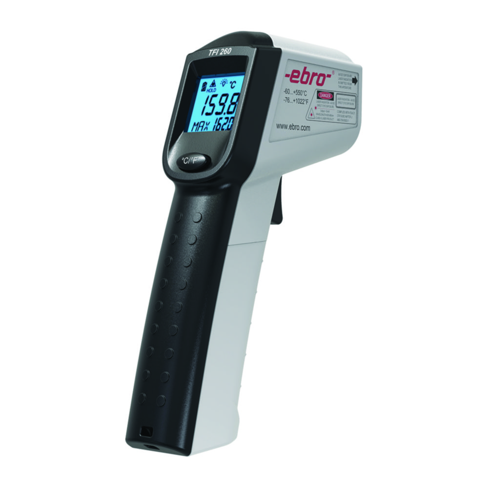 Xylem Infrared Thermometer TFI-260, -60 to +550°C, Including Factory ...
