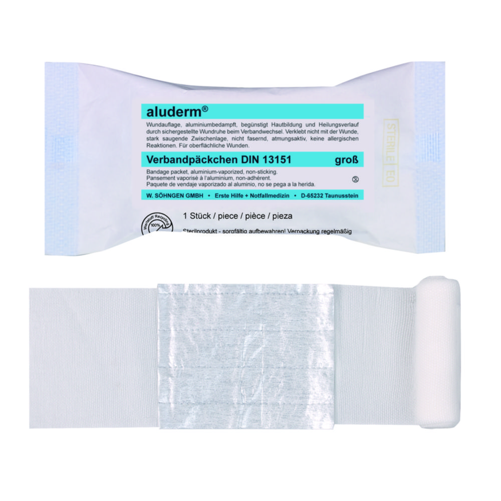aluderm® bandage packet DIN big | LabFriend | Laboratory Equipment and ...