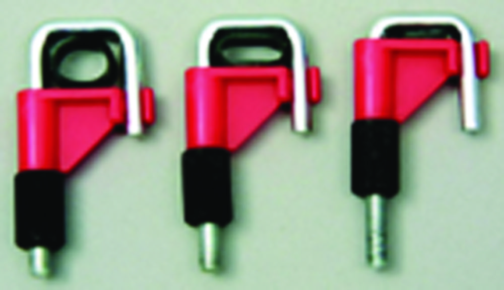 Tubing clamp Stop-it up to 10 mm, green | LabFriend | Laboratory ...