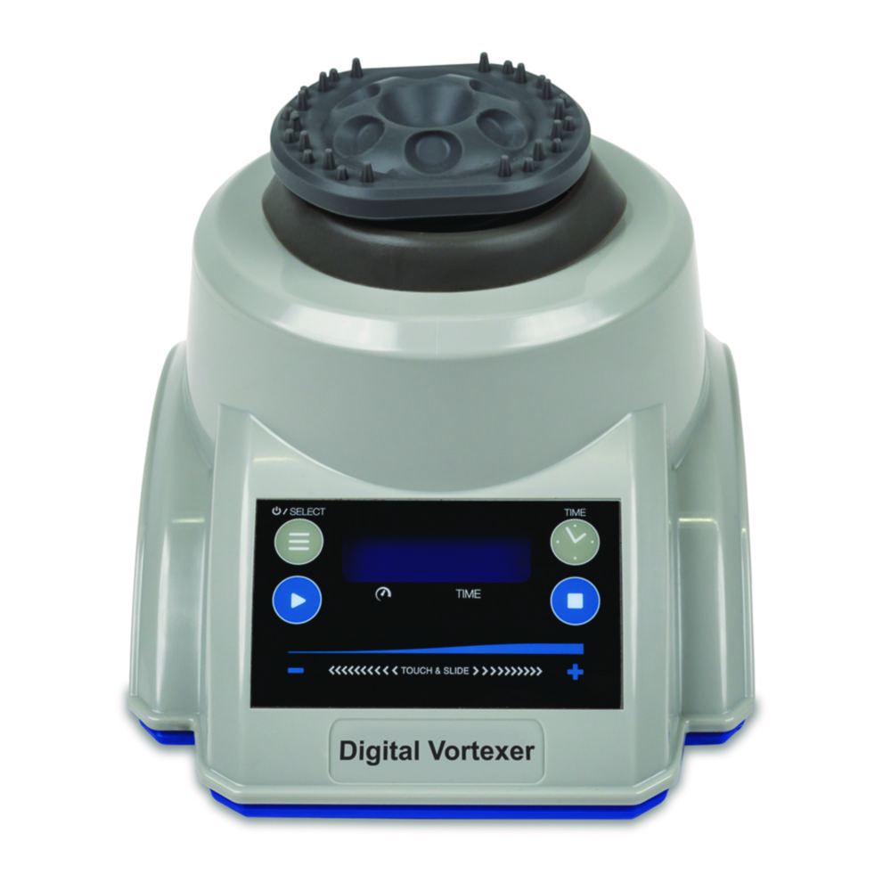 Digital Vortex Mixer, Grey /Blue | LabFriend | Laboratory Equipment and ...