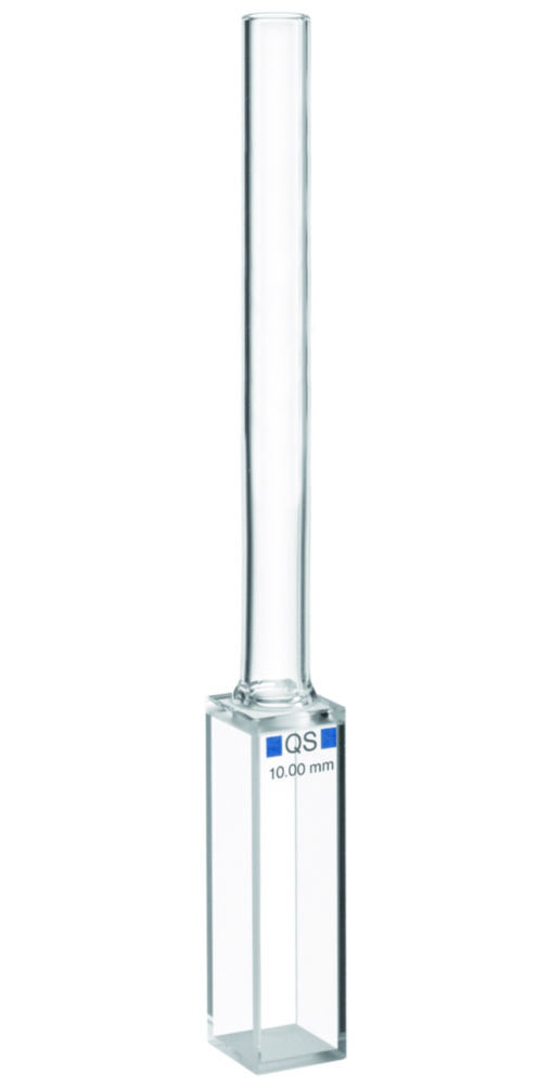 Hellma Cuvette 221-QS 10 x 10 mm Thickness with Nozzle | LabFriend ...