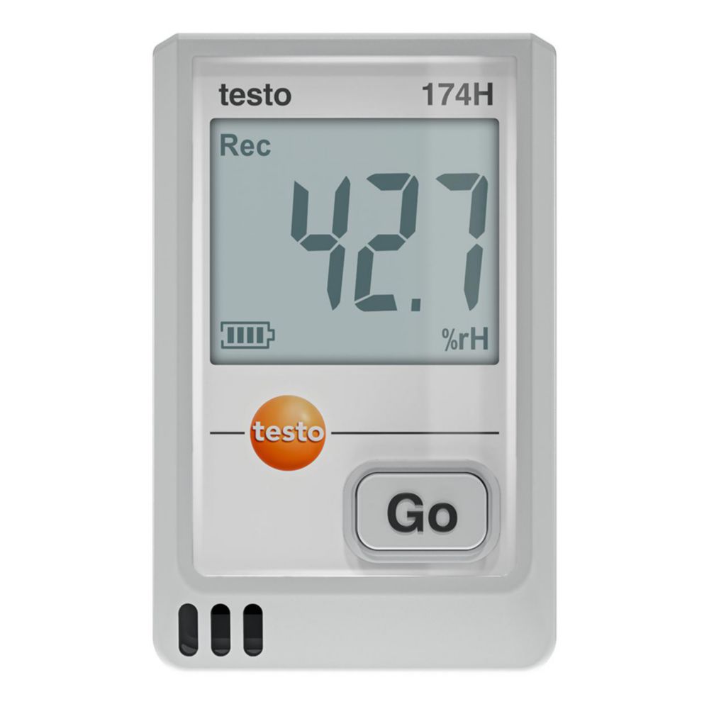 Testo Mini Temperature & Moisture Data Logger Testo 174 H USB-C ...
