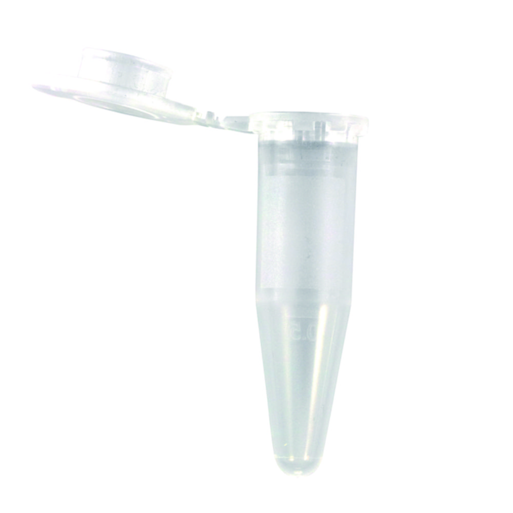 Ratiolab Microcentrifuge Tubes 1.5 mL, Natural PP with Lid, Pack of ...