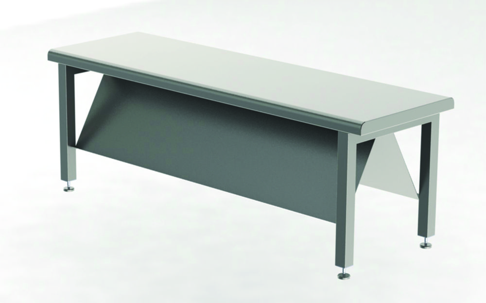 Stainless steel sit-over bench with diagonally welded shoe racks, 1400 ...