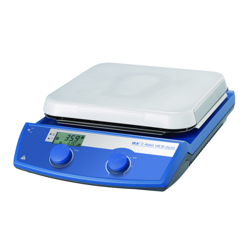 IKA Magnetic Stirrer C-MAG HS 10 Digital with Heating, Glass Ceramic ...