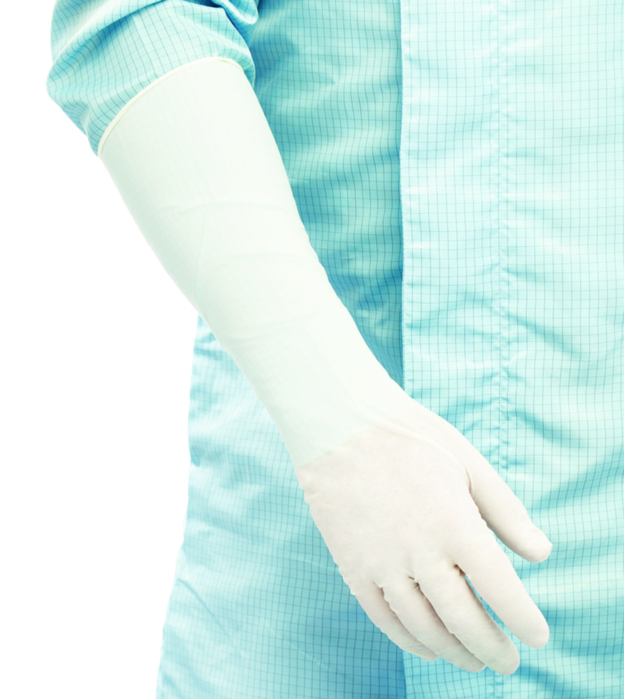 Nitritex BioClean Nerva Cleanroom Gloves, Size M, Nitrile, 400mm, Pack ...