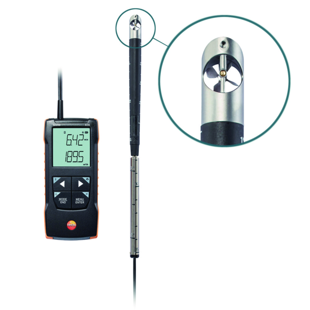 Testo 416 Vane Anemometer | LabFriend | Laboratory Equipment and Lab ...