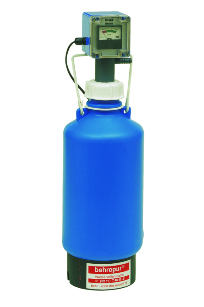 Behr B10 Water Deioniser – Unpressurised with Resistivity Meter ...