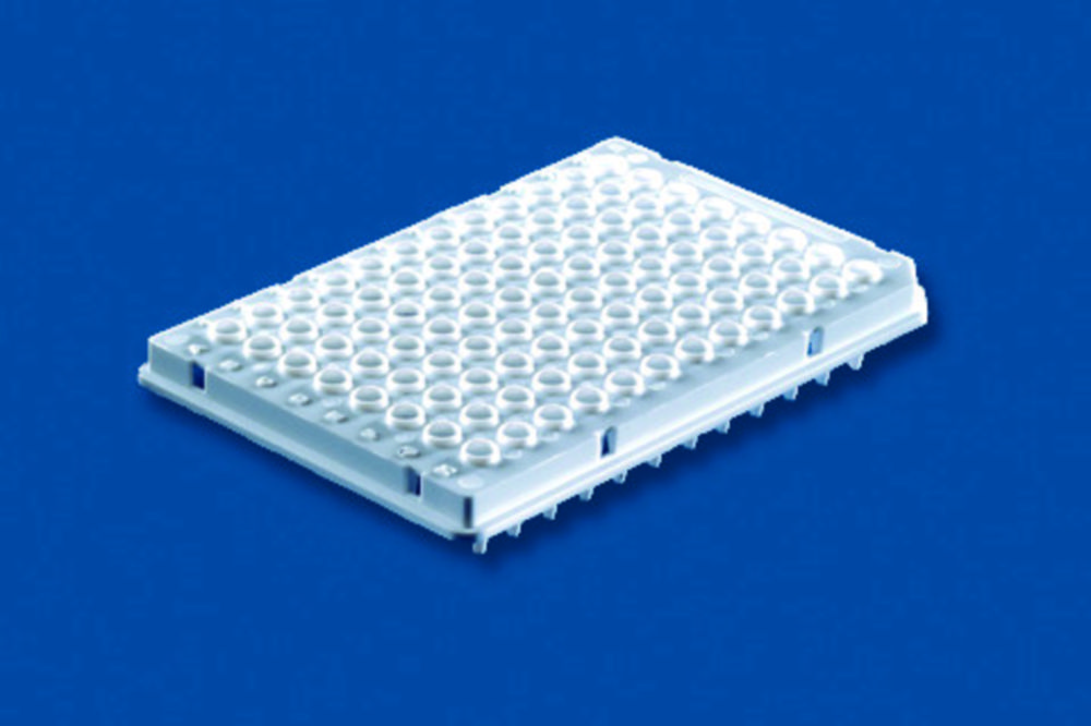 BRAND 96-Well PCR Plates, PP, White, qPCR, Pack of 50, Normal Capacity ...