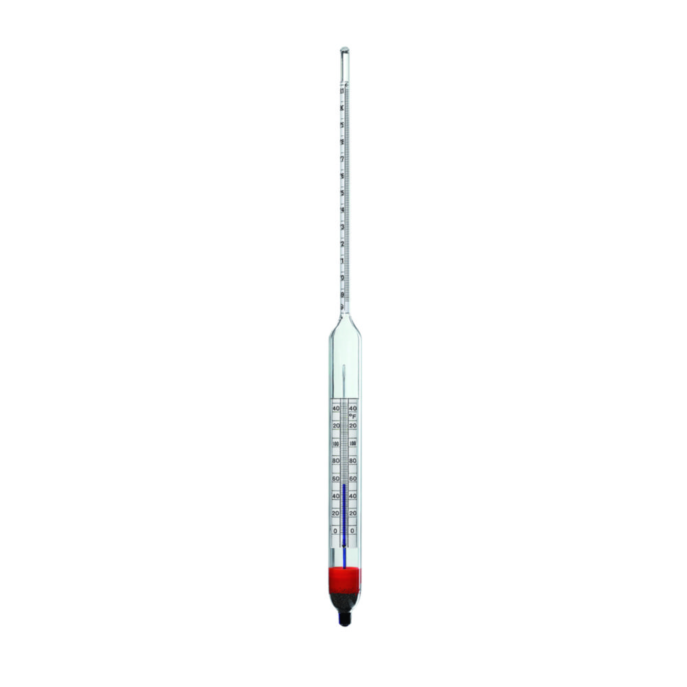 Precision-ASTM-hydrometer type S500HL-14 -20...+65°C in 1°C, 600-650 in ...