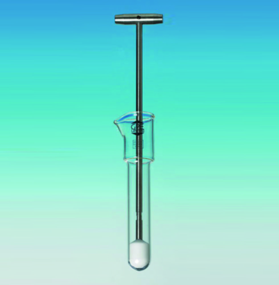 Homogeniser Potter-Elvehjem 5ml chamber length 65mm, glass mortar 95mm ...