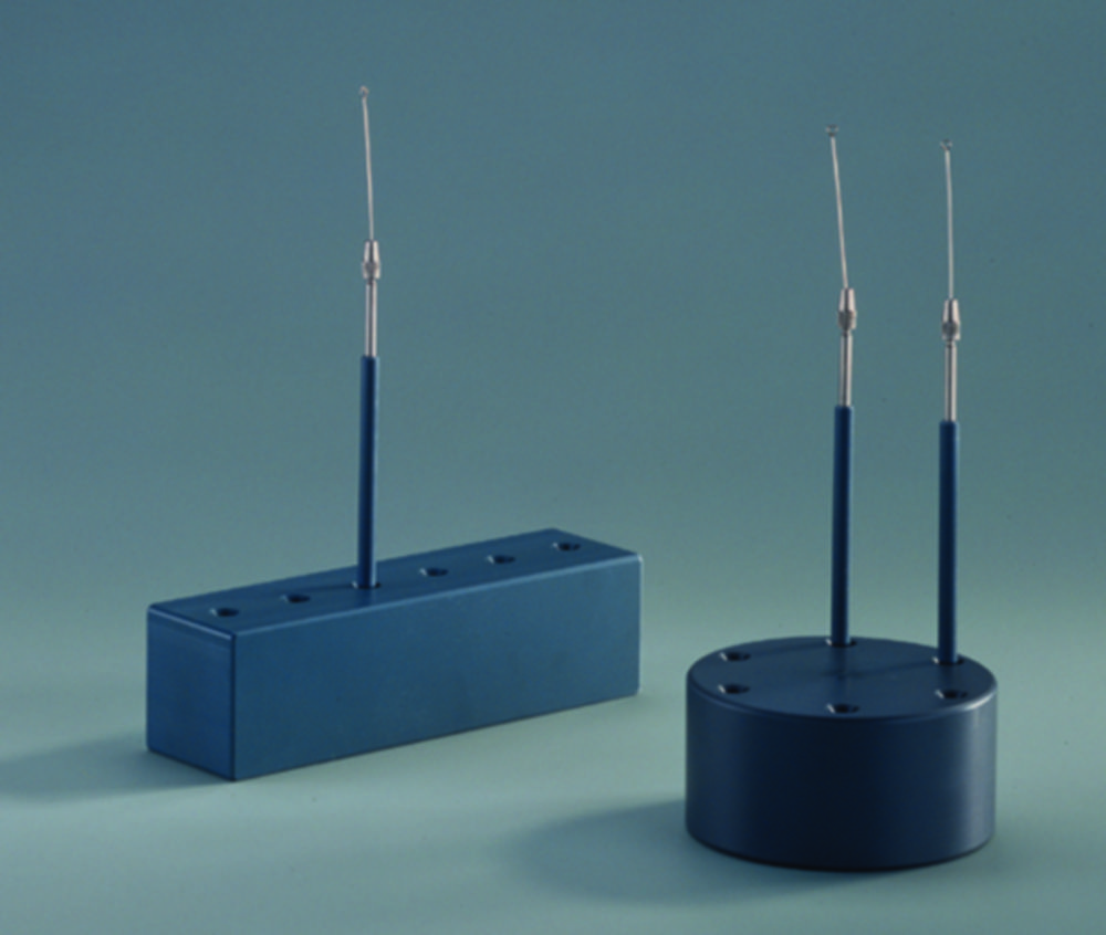 Schuett-Biotec Inoculating Loop Stand, Ø80x50 mm, PP, for 6 Inoculating ...