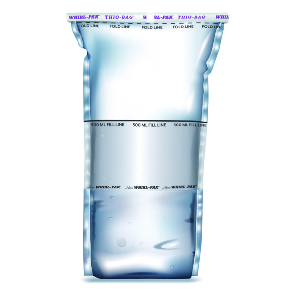 Whirl-Pak® sample bag 150x230 mm Stand-Up, Thio-Bags with sodium ...