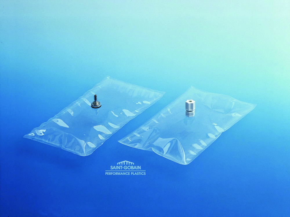 Saint Gobain Gas Sampling Bags Chemware PVF, Fitting: On/Off, 150 x 150 ...