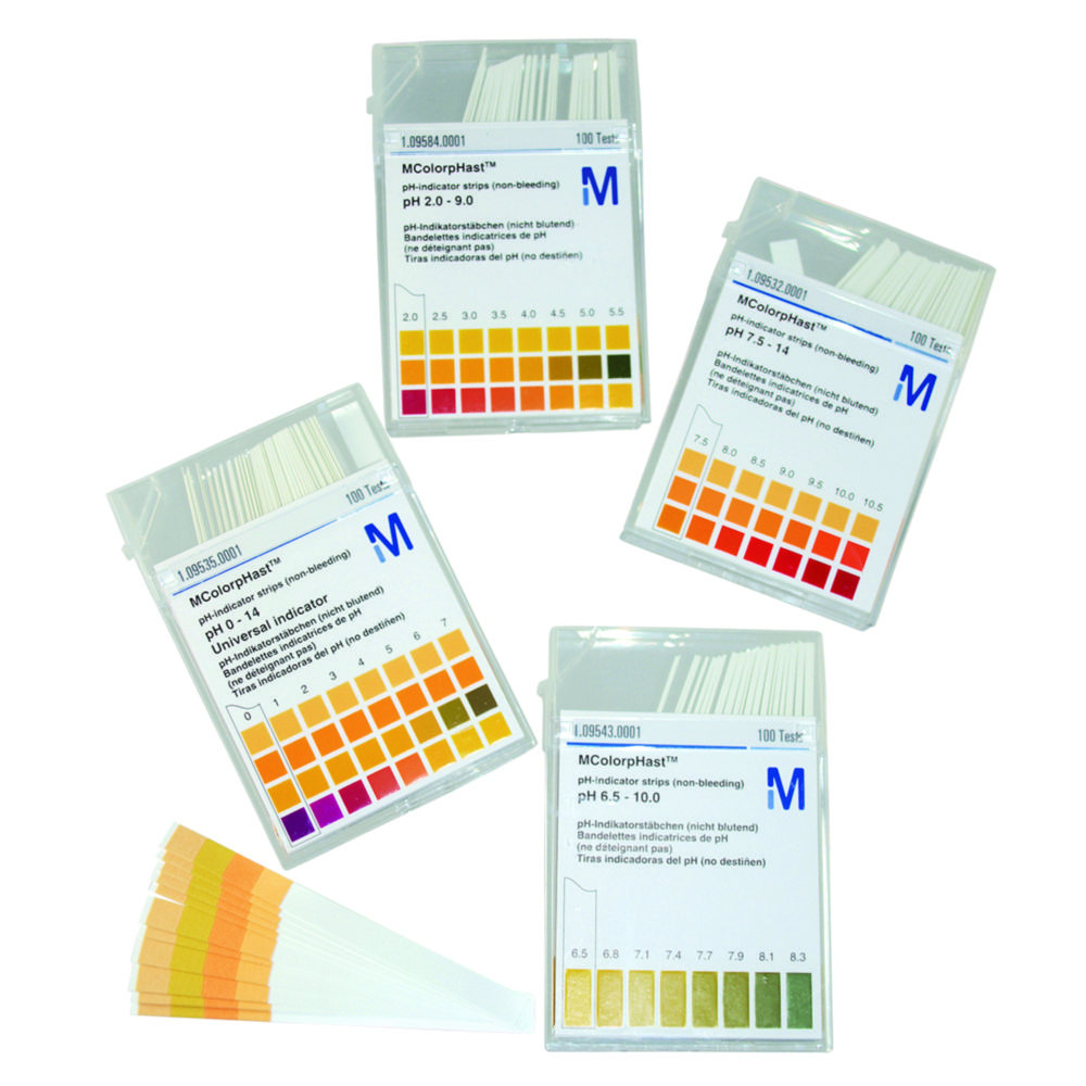 Merck pH Indicator Strips 6.5-100 pH, Pack of 100 | LabFriend Malaysia