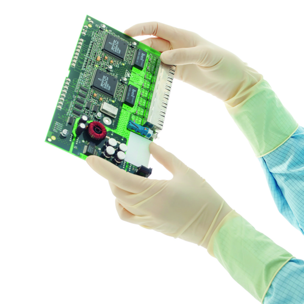 BioClean Cleanroom Gloves LEGACY size S (6.5-7) Latex, 300 mm, pack of ...