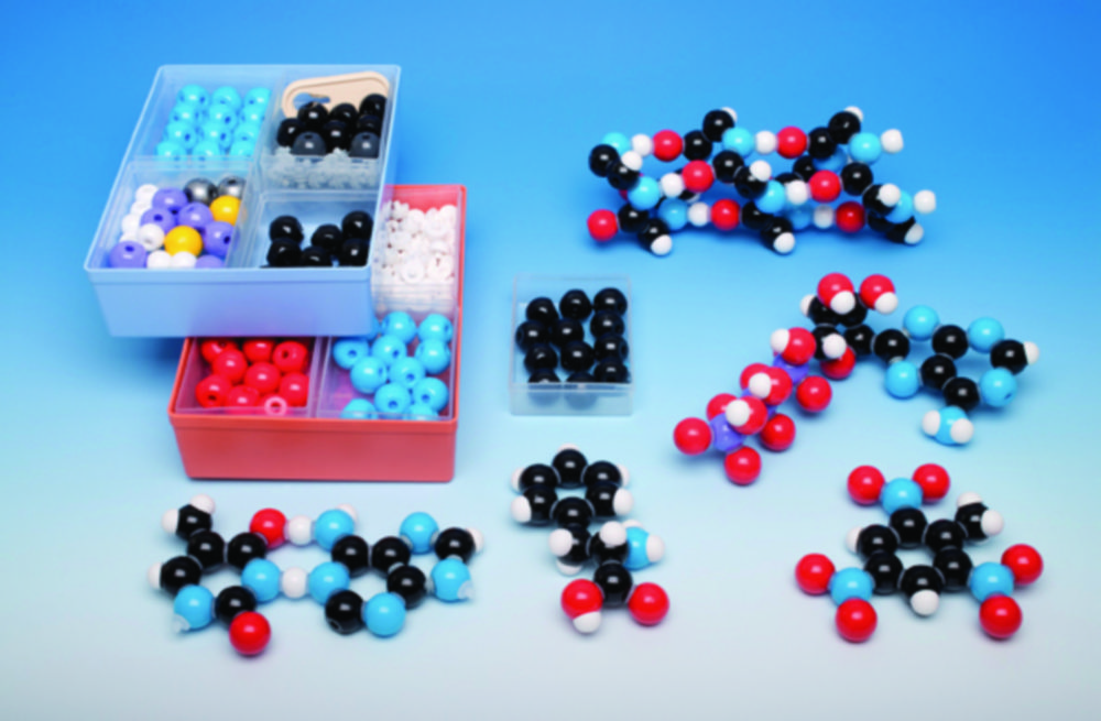 Spiring Molecular Model Set Biochemistry (Molymod® MMS‑007) – 257 Atoms ...