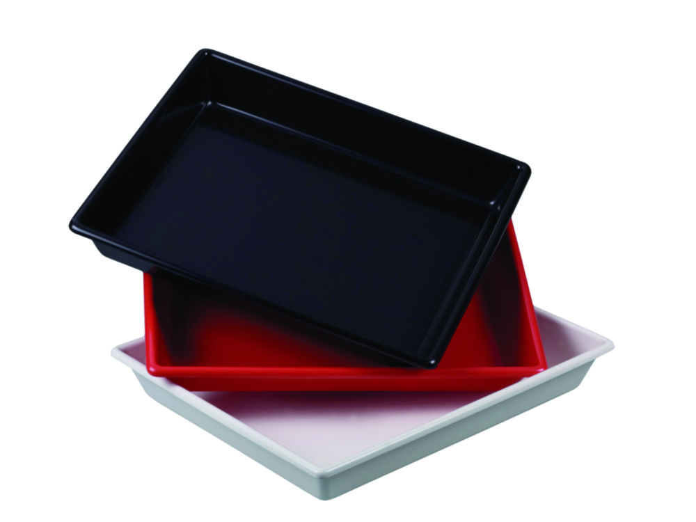 Bürkle Photographic Tray 400x500x60, White Tray Base 420x510 mm, PVC ...